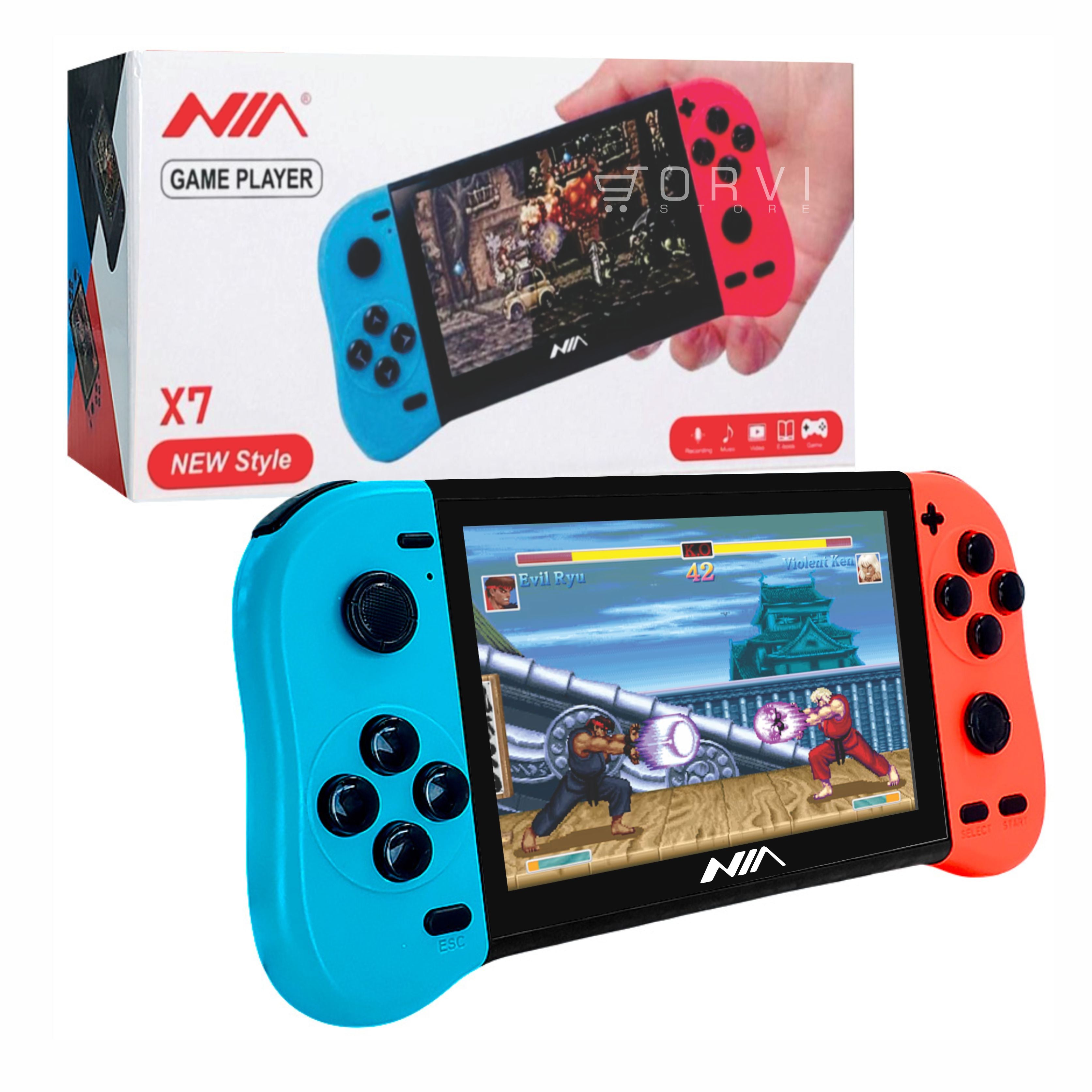 Consola Videojuegos Retro Mp5 X7 Plus Nia De 5.1 Pulgada Portátil Emul ...